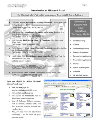 Microsoft Excel PDF Operating Systems Computer Software And Applications