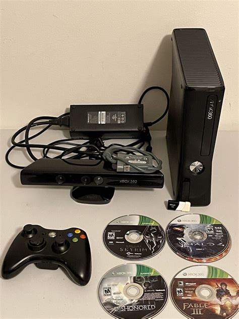 Xbox 360 S Console Model 1439 Kinect Muitos Modelos