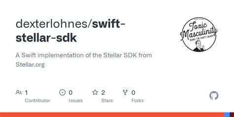 Github Dexterlohnesswift Stellar Sdk A Swift Implementation Of The