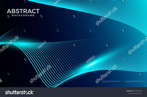 Modern Abstract Dynamic Flow Effect Background Stock Vector Royalty Free 1870304842 Shutterstock