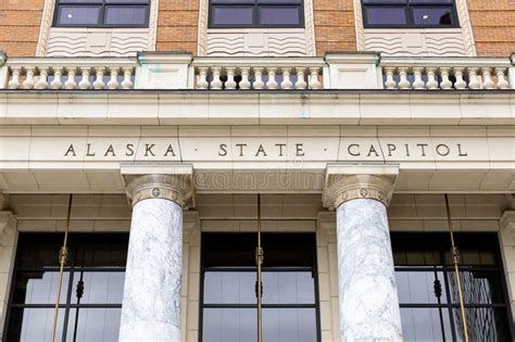 The Alaska State Capitol In Juneau Ak Editorial Image Image Of