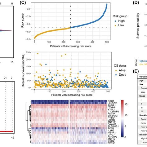 Development Of The Aging Risk Signature And Its Prognostic Ability A