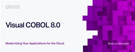 Visual COBOL 8 0 Modernizing COBOL Applications For The Cloud Micro Focus