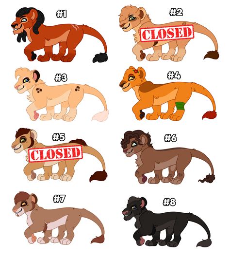 Tlk Oc X Canon Adopts Cubs 1 Open By Thequeenmbadala On Deviantart
