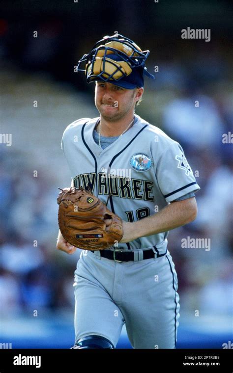 Charlie Greene Of The Milwaukee Brewers During A 1999 Major League