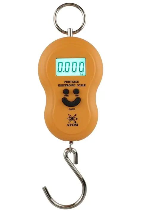 Electronic Digital Scale With Lcd Display Drawing Tech