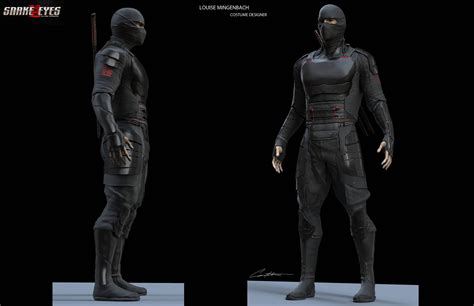 Constantine Sekeris Snake Eyes Gi Joe Origins Costume Concepts