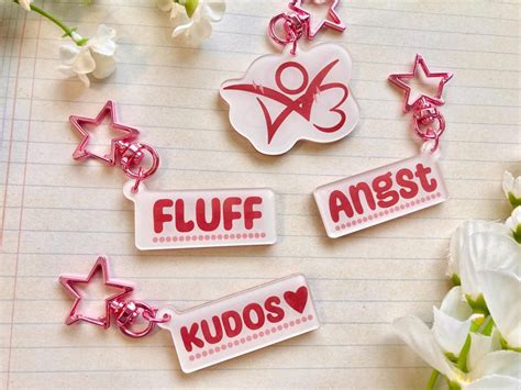 Ao3 Fanfiction Tags Acrylic Keychains Archive Of Our Own Etsy Australia