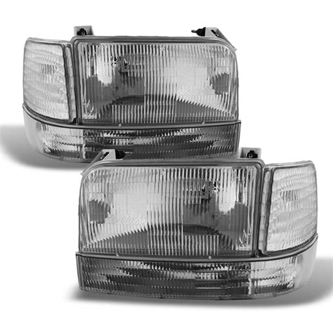 Akkon Ford Bronco F150 F250 F350 Headlights Replacement Set Corner