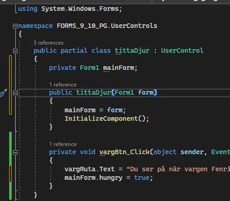 Why Cant I Access Hungry Bool In User Control When Clicking On Vargbtn