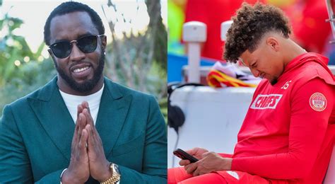 Patrick Mahomes Tried Quietly Deleting Suspicious Tweet About P Diddy Without Anyone Noticing