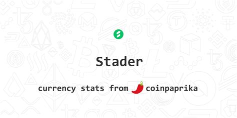 Stader Sd Price Live Chart Index Market Cap Coinpaprika