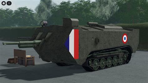 Saint Chamond Assault Tank Roblox Functional Armored Vehicle System