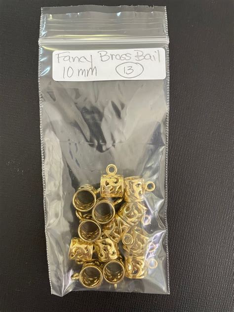 7mm Fancy Brass Bails