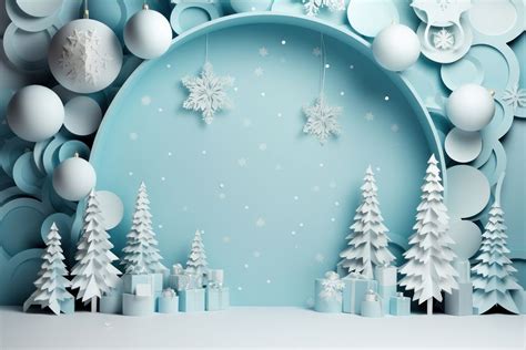 Christmas Theme Backdrop Christmas Nature Premium Photo Rawpixel