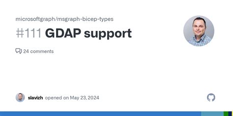 Gdap Support · Issue 111 · Microsoftgraph Msgraph Bicep Types · Github