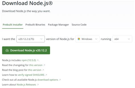 How To Install Nodejs On Windows A Step By Step Guide