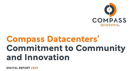 Compass Datacenters Commitment To Community And Innovation Sustainability Magazine Compass Datacenters Commitment To Community And Innovation Sustainability Magazine