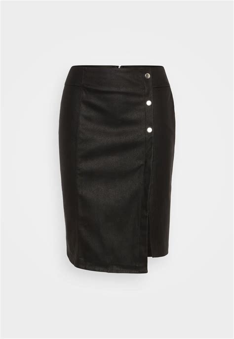 Only Tall Onlnanna Skirt Bleistiftrock Blackschwarz Zalandoch