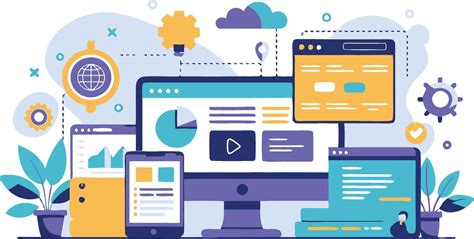 Ui Ux Interface Elements And Browser Windows Web Design Software Development Or App Design