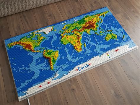 Biggest Lego Set World Map At Kaitlyn Maund Blog