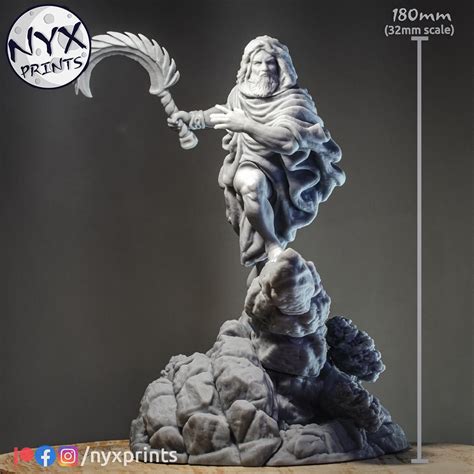 Titan Cronos And Gaia Rprintedminis