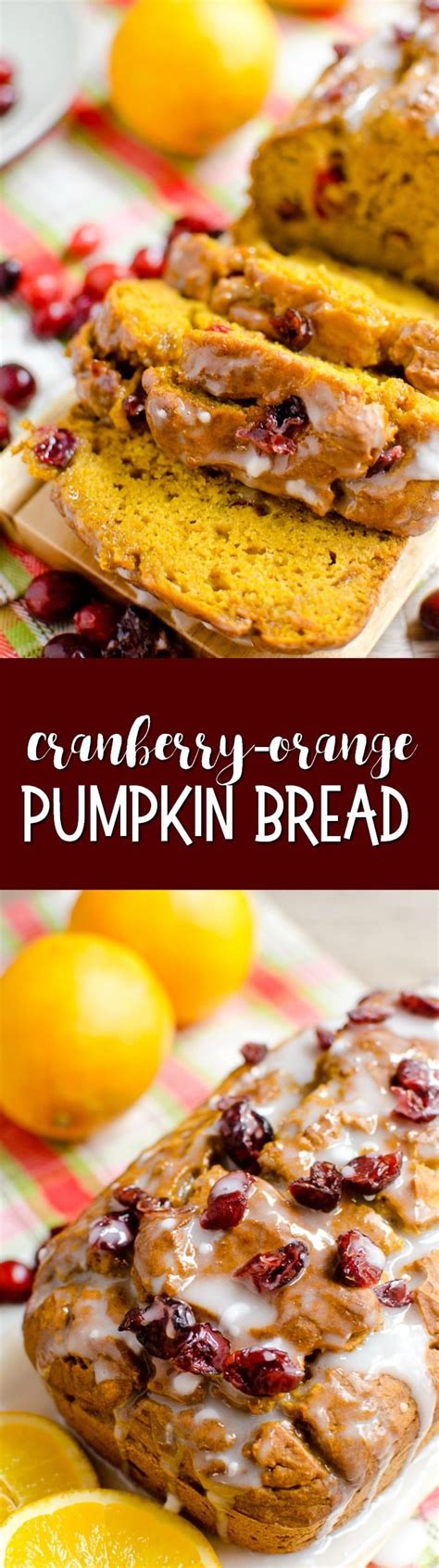 Cranberry Orange Pumpkin Bread Recipe Pumpkin Bread How Sweet Eats
