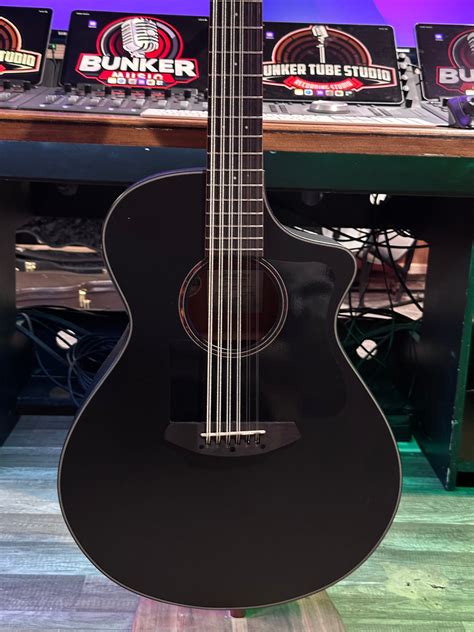 Custom Breedlove Black 12 String Tk Power Guitars