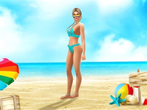 Summer 02 CAS Background By KatVerseCC Cas Sims 4 Cas Background