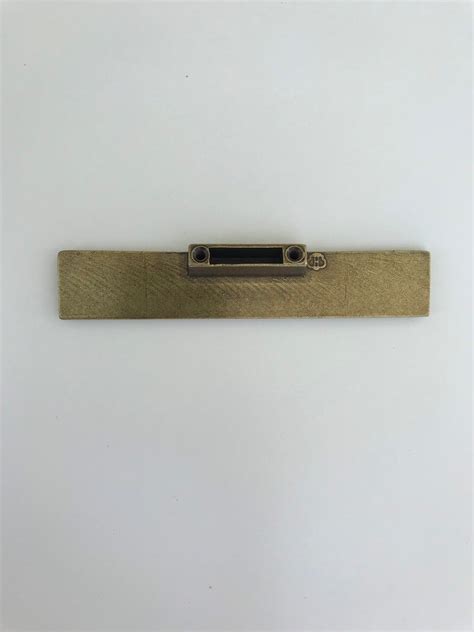 Rectangular Dara Aged Brass Drawer Pulls Cabinet Handles Euro • Knobs