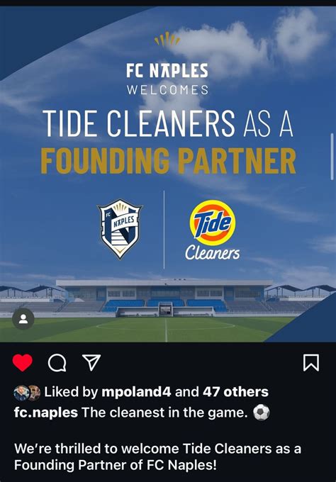 Tide Cleaners Is Thrilled To Announce A Long Term Partnership With Usl