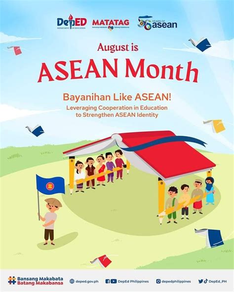 Deped Region I Ang Agosto Ay Buwan Ng Asean Ang Facebook