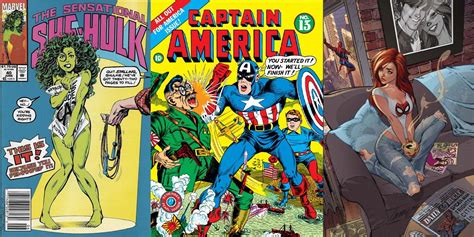 10 Marvel Comic Covers That Aged Poorly Marvel Comics Covers Comic Covers Marvel