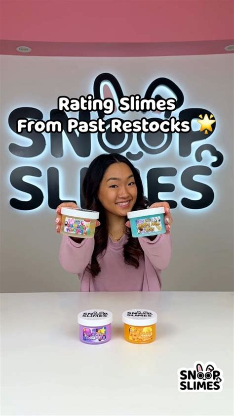Snoopslimes Your Favorite Slime Shop Snoopslimesofficial Official