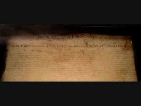 National Treasure Declaration Of Independence Youtube