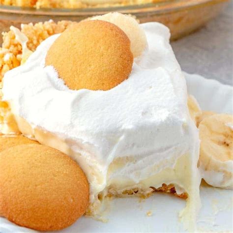 Banana Cream Pie With Nilla Wafers