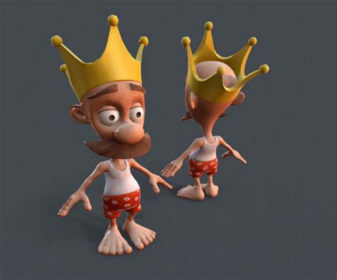 Artstation King Game Assets
