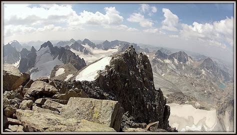 The Summit Air My First Summit Gannett Peak In The Wind River Range Wy