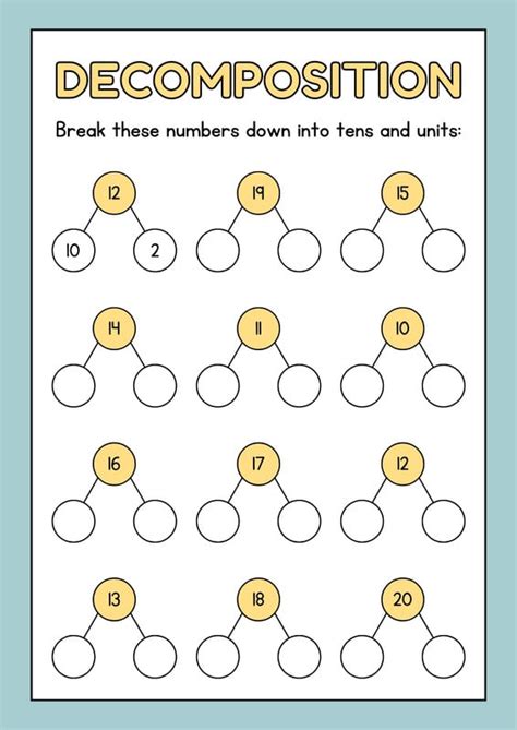 Free 1st Grade Math Worksheet Templates To Customize Canva