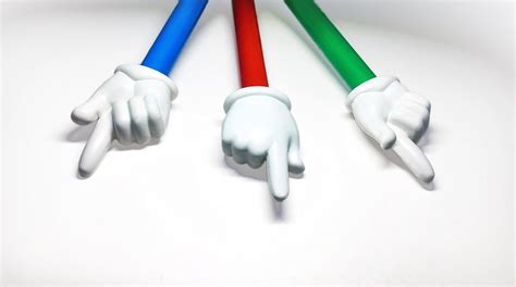 Sciencent Hand Pointers Set Of 3 Teacher Supplies Colorful Classroom Finger Pointers For