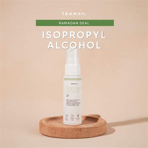 Teamon Isopropyl Alcohol Antiseptika Pembersih Scar Roller Head