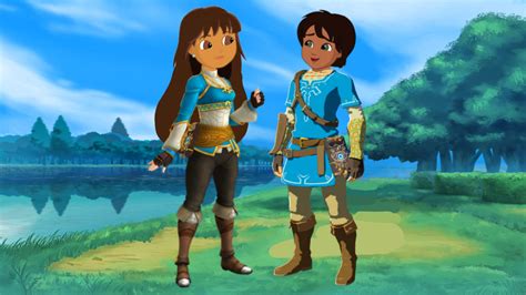 The Legend Of Dora Breath Of The Wild By Rotgandtbg11011 On Deviantart