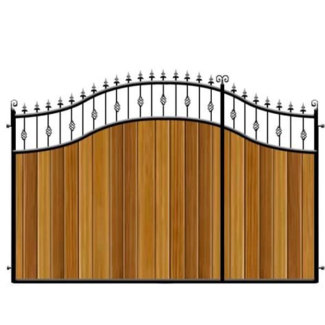 Aberdeen 3 4 Split Driveway Gate Gates And Fences Uk Driveway Gate Front Gate Design