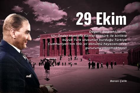 Cumhuriyetimiz 100 Yaşında Baran Celik