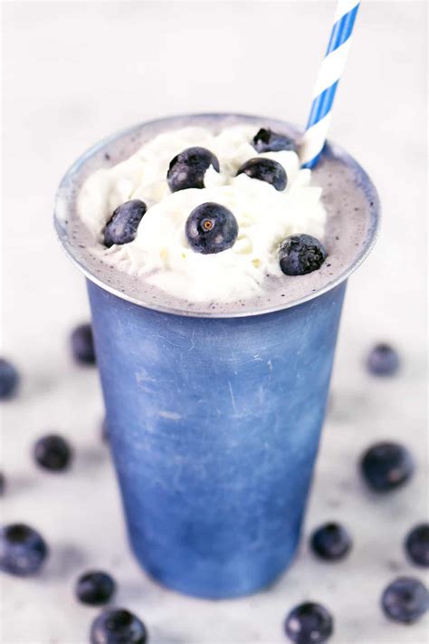 Blueberry Milkshake The Gunny Sack