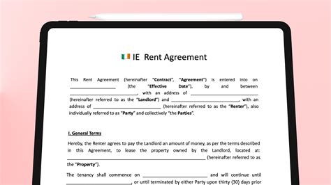 Template Rental Agreement