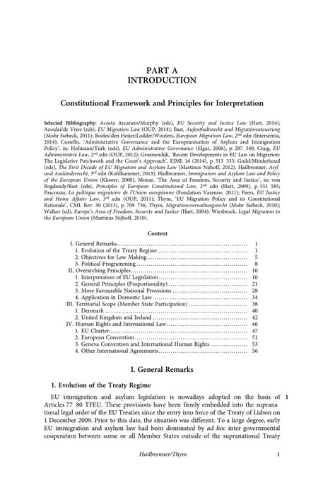 Pdf Constitutional Framework And Principles For Interpretation