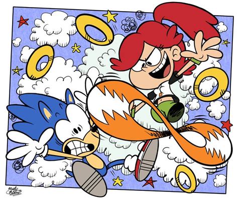 Mm Loud House Style Lexi Oc Vs Sonic By Mast3r Rainb0w Sonic