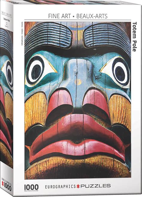 Eurographics Puzzles Totem Pole Upwards Art