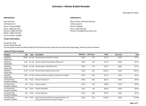 Clear Estimates Software Reviews Demo And Pricing 2024